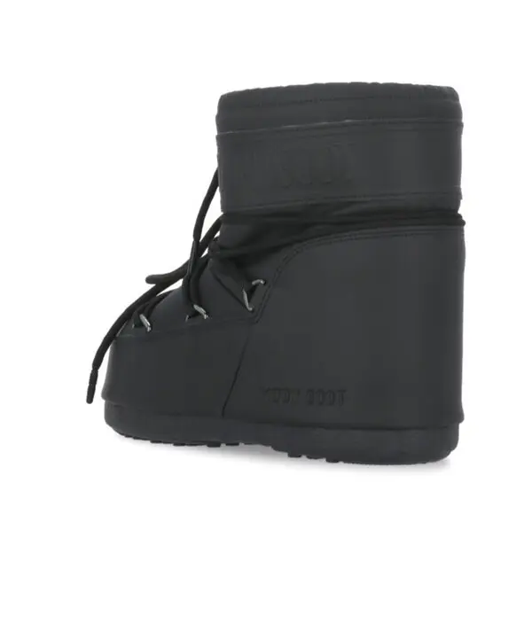 Moon Boot Lace Up Snow Boots - Black