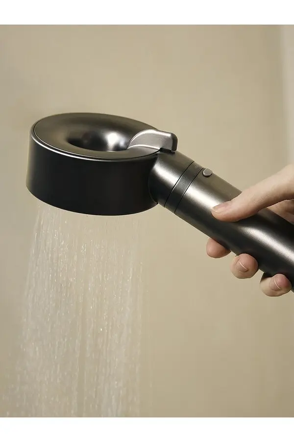 HELLO KLEAN Shower Head - Brushed Chrome