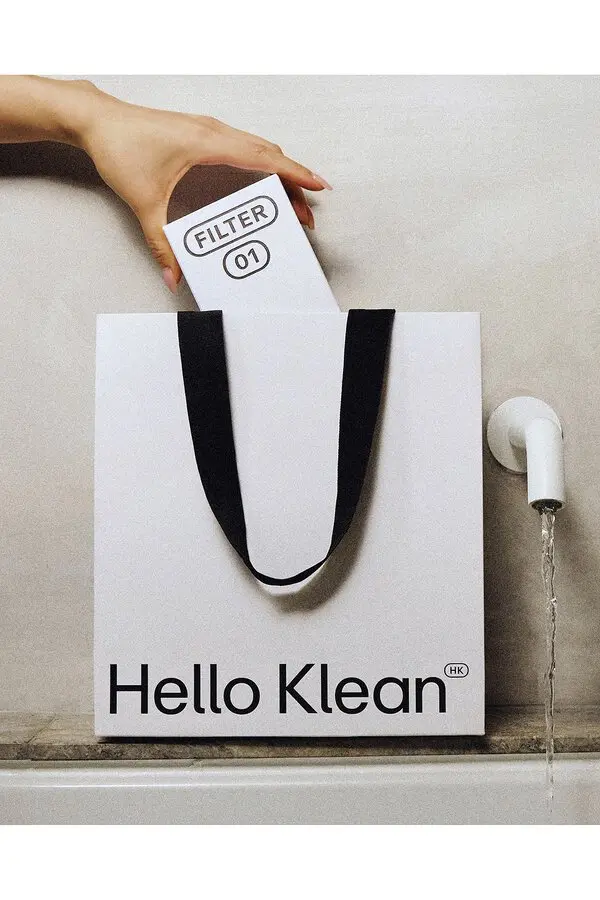 HELLO KLEAN Shower Filter - Chrome