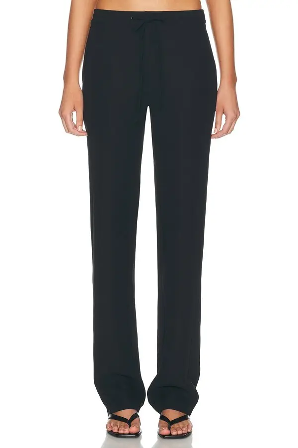 EAVES Brynn Polished Crepe Pant