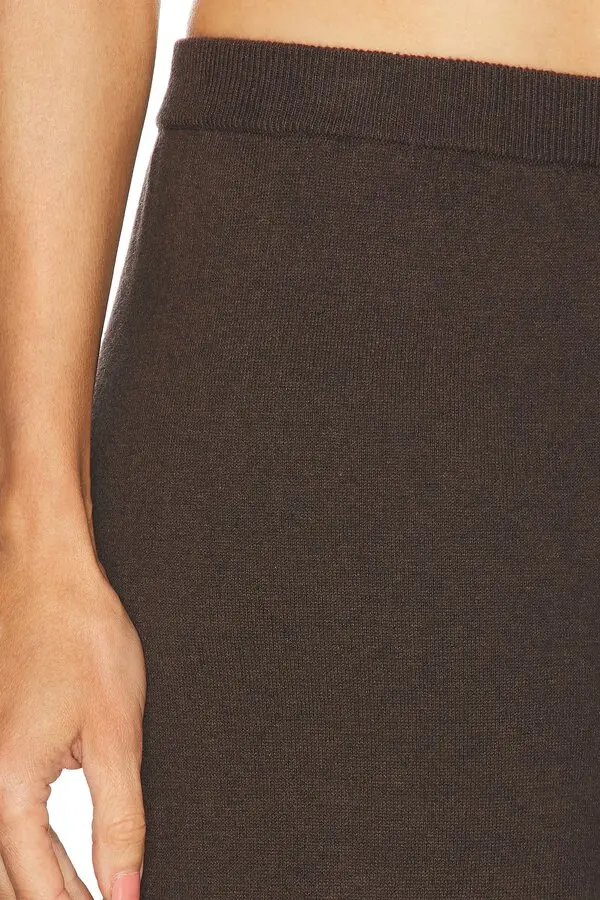 Eterne Wide Leg Cotton Cashmere Lounge Pant