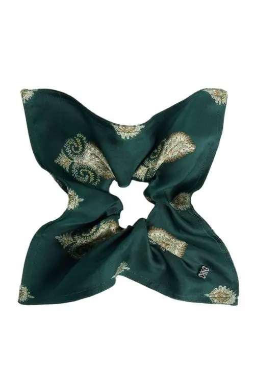 Sandro Paisley Print Scrunchie