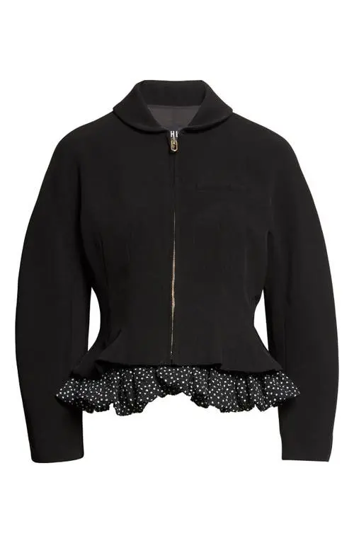ASHLYN Roya Ruffle Trim Jacket