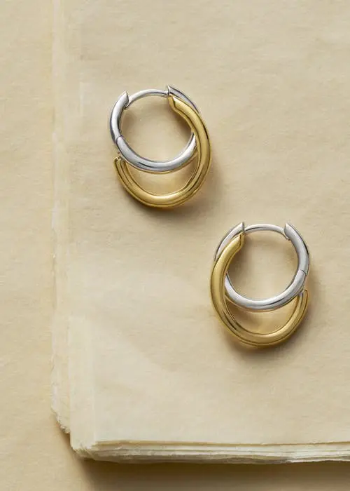 OTIUMBERG Small Spiralis Hoop Earrings