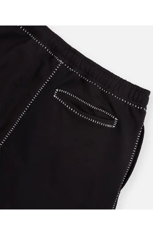 PAPER PLANES Cotton Terry Whipstitch Shorts