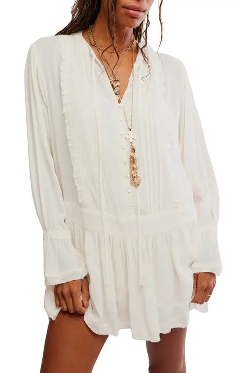 Free People Intimately Fp Haute Heirloom Minidress - Sugar Swizzle