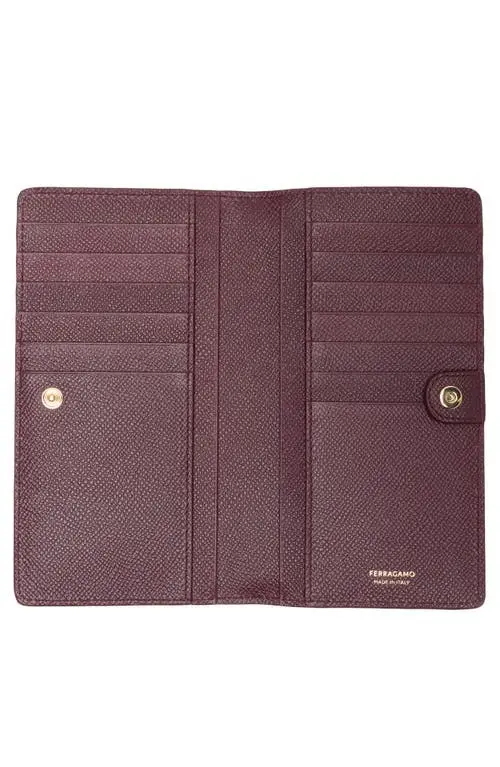 FERRAGAMO Gancio Continental Wallet