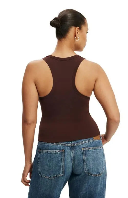 COTTON ON Hold Me Scoop Neck Racerback Tank