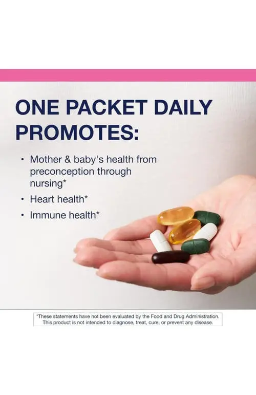 METAGENICS Wellness Essentials Prenatal Daily Multivitamin Packet Supplement 30 Packets