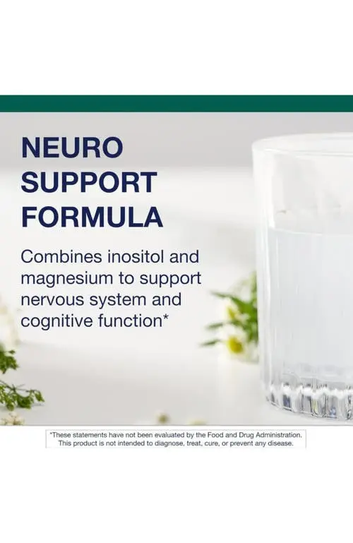METAGENICS Myo-inositol Plus Chelated Magnesium Nervous System Support Supplement 30 Servings