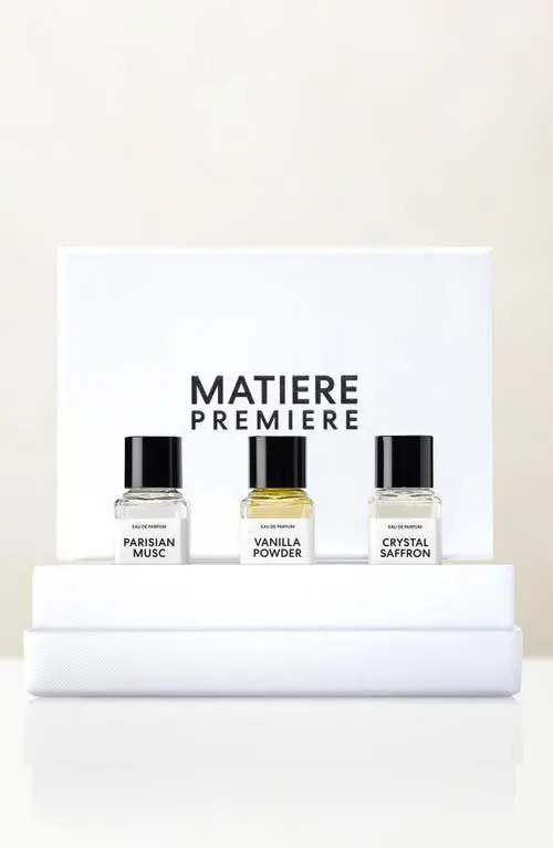 MATIERE PREMIERE Discovery Set Eau De Parfum 3-piece Set