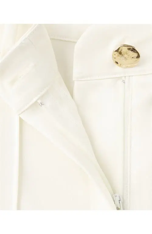 Mango Mid Rise Straight Leg Pants