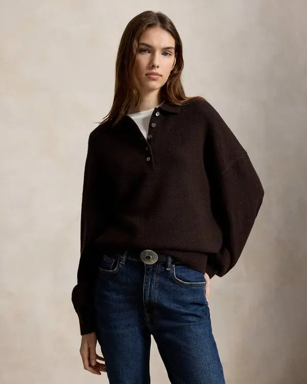 Polo Ralph Lauren Polo-collar Cashmere Sweater