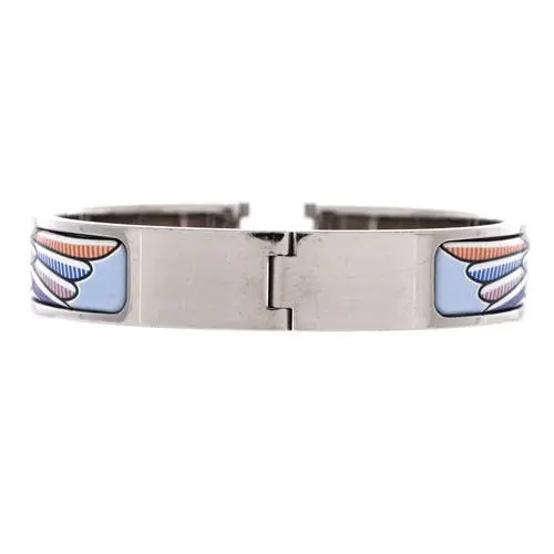 Hermès Clic H Bracelet Printed Enamel Narrow