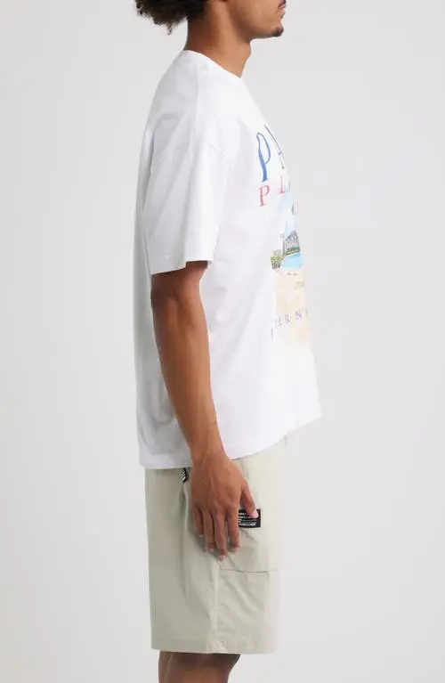 PAPER PLANES Hawaii Beach Graphic T-shirt