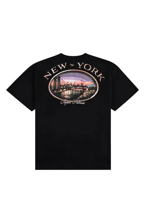 PAPER PLANES Ny Bridge Graphic T-shirt