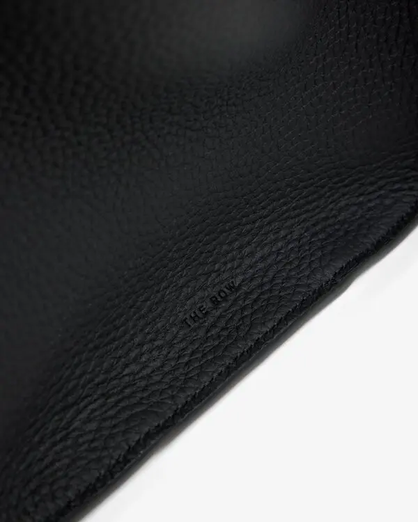 THE ROW Marlo 14 Leather Bag - Black