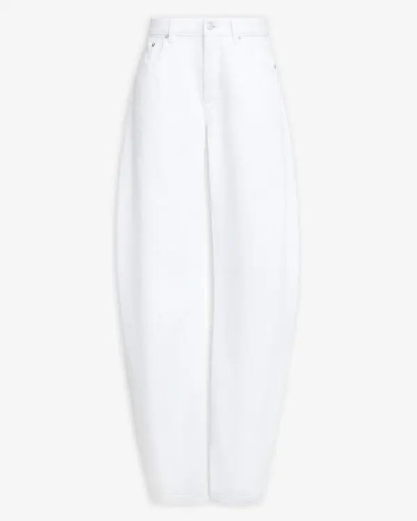 Alaïa Rodeo Denim Pants - White