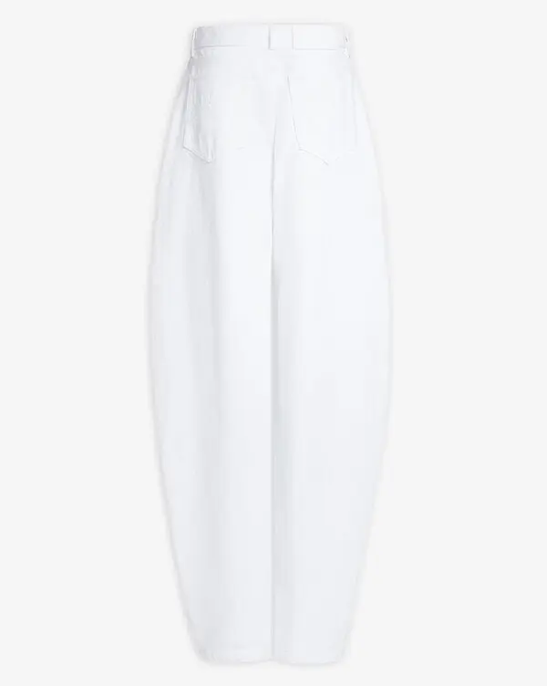 Alaïa Rodeo Denim Pants - White