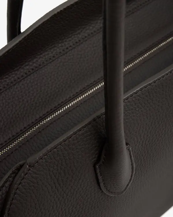 THE ROW Marlo 14 Walnut Bag - Brown