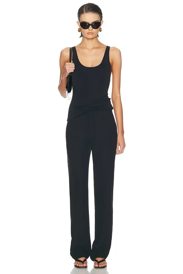 EAVES Auden Knit Tank - Black