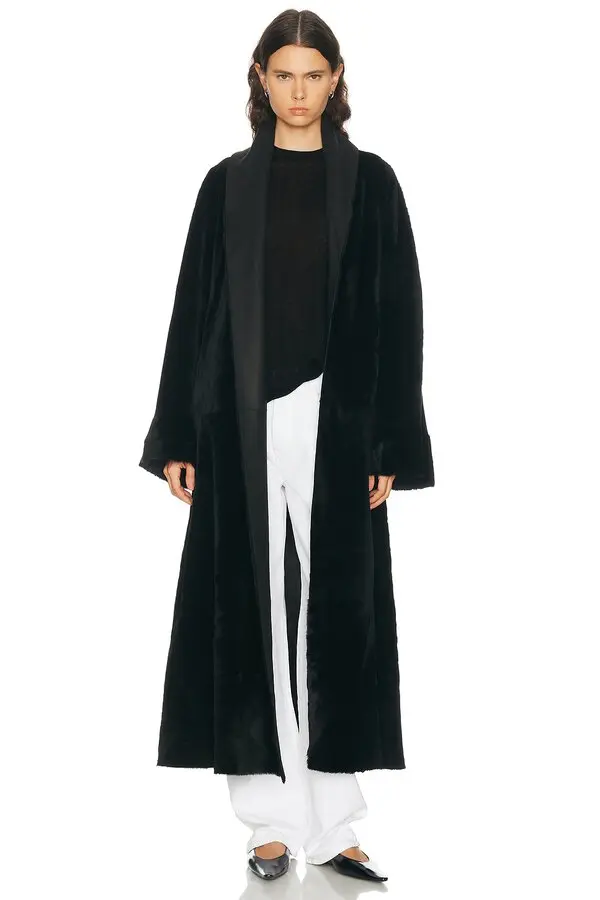Nour Hammour Dorian Shearling Coat
