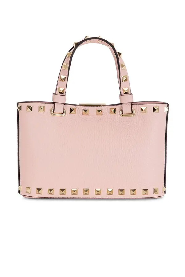 Valentino Garavani Rockstud Mini Bag - Rose Quartz