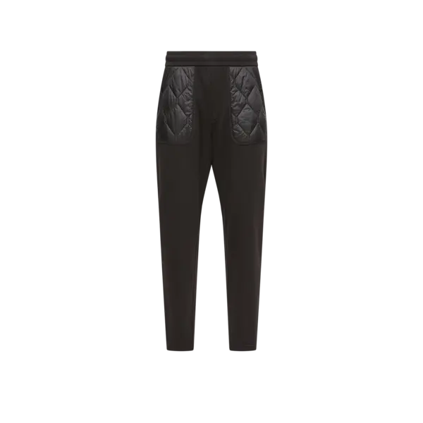 Moncler Cotton Blend Sweatpants - Black