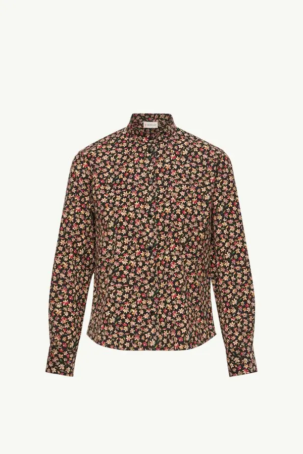 Moncler Corduroy Hooded Shirt Jacket
