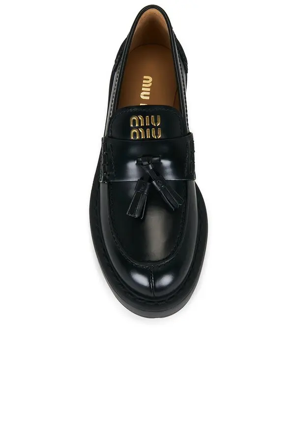 Miu Miu Lifestyle Boyfriend Loafer