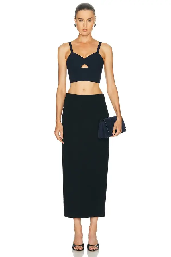 JIL SANDER Bra Top - Ink