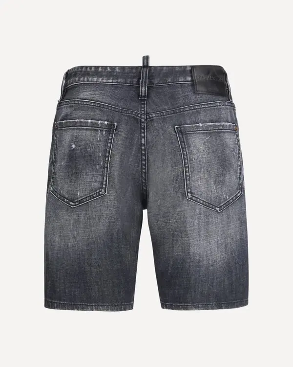 Dsquared2 Washed Denim Shorts