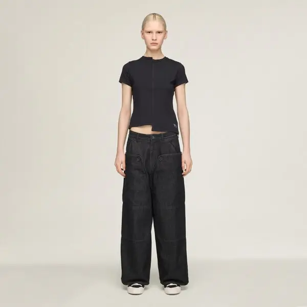 Adidas Y-3 Denim Straight Leg Pants