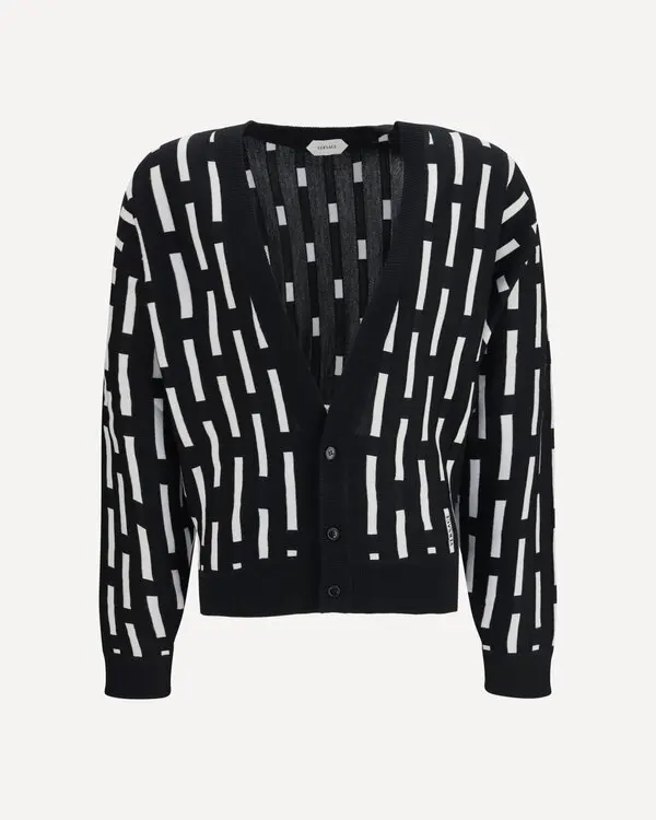 Versace Dashes Cardigan