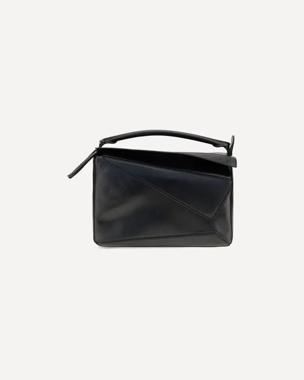 Loewe Large Paper-effect Calfskin Puzzle Handbag