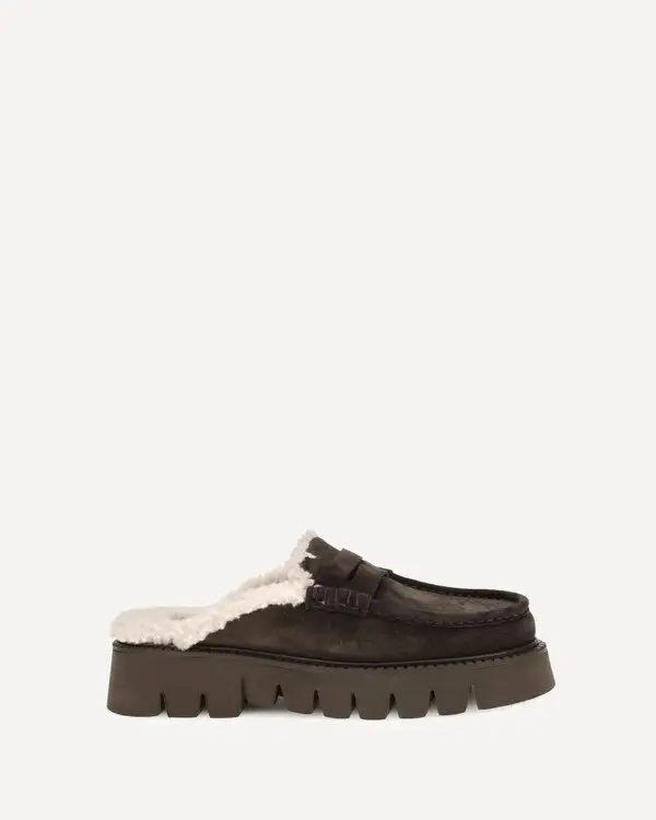 PEDRO GARCIA Savy Shearling Mules