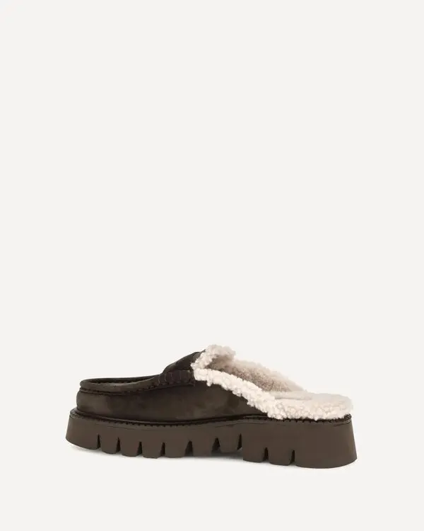 PEDRO GARCIA Savy Shearling Mules