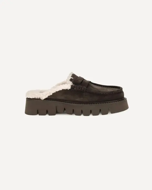 PEDRO GARCIA Savy Shearling Mules