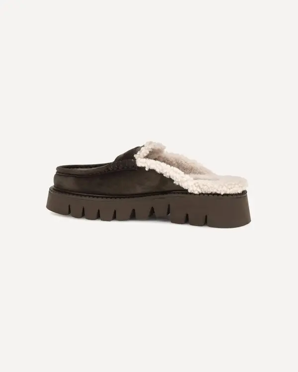 PEDRO GARCIA Savy Shearling Mules