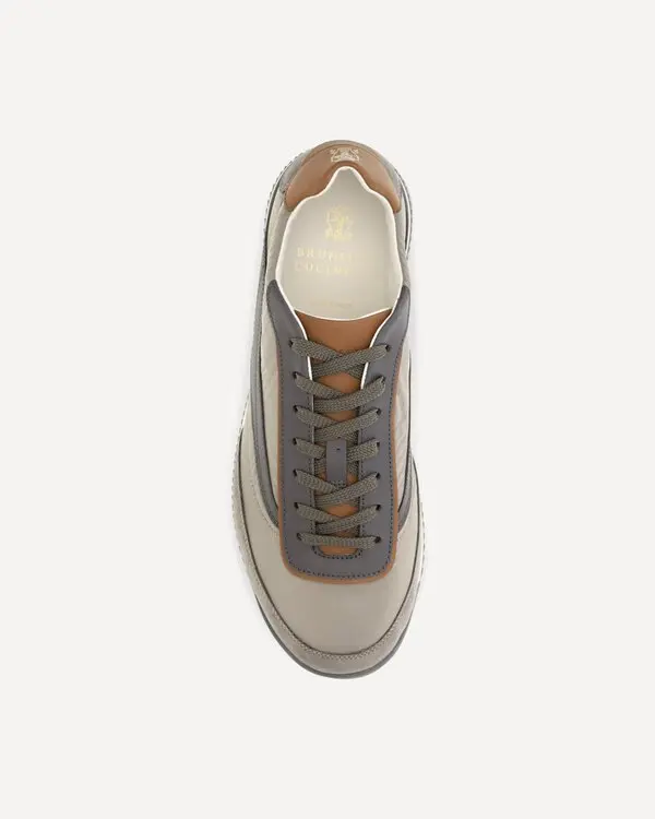 Brunello Cucinelli Suede Lace-up Sneakers