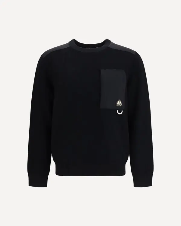 Moose Knuckles Gold Series Elowan Crewneck Sweater