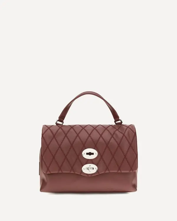 ZANELLATO Postina Tramè Leather Top Handle Bag