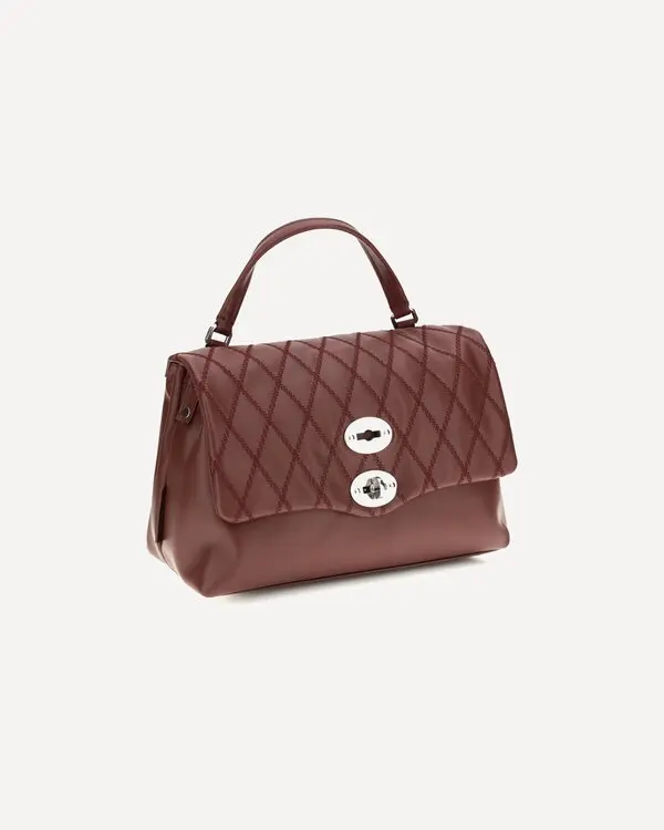 ZANELLATO Postina Tramè Leather Top Handle Bag
