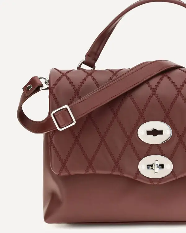 ZANELLATO Postina Tramè Leather Top Handle Bag