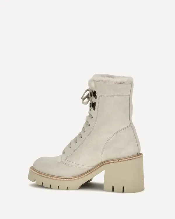 PEDRO GARCIA Suede Lace-up Ankle Boots