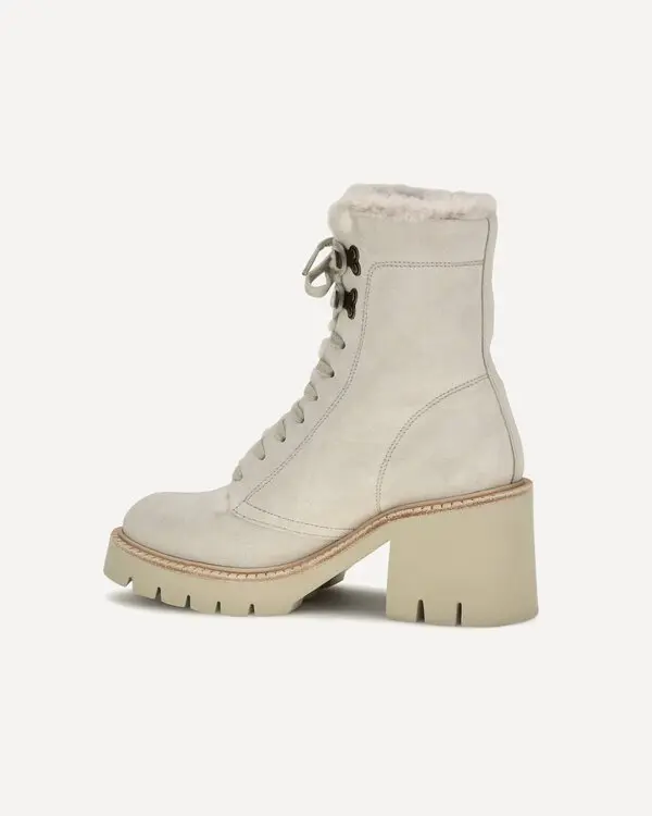 PEDRO GARCIA Suede Lace-up Ankle Boots