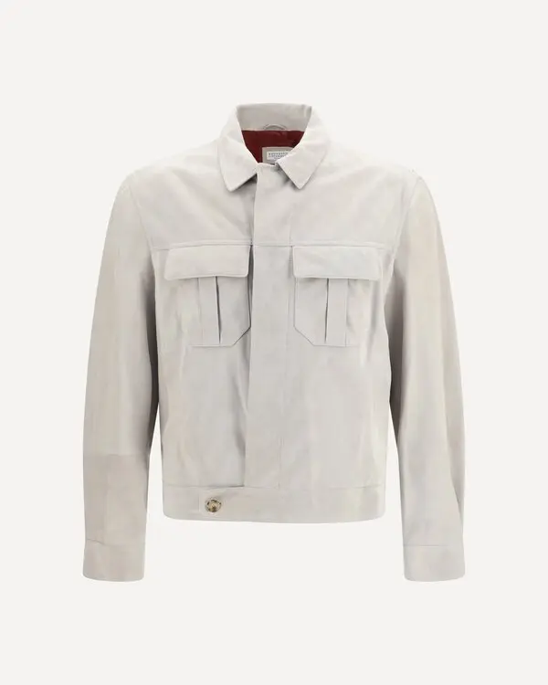 Brunello Cucinelli Suede Jacket