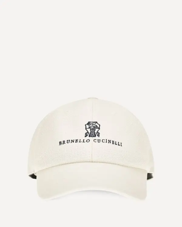 Brunello Cucinelli Visor Cap Ale
