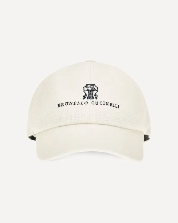 Brunello Cucinelli Visor Cap Ale