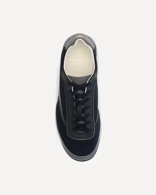 Brunello Cucinelli Suede Lace-up Sneakers
